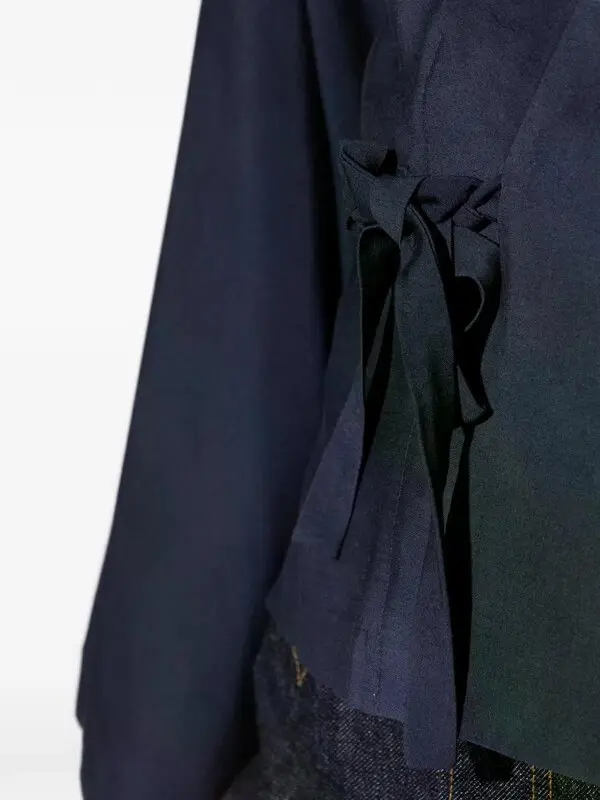 Kenzo Tie-waist Kimono - Blue