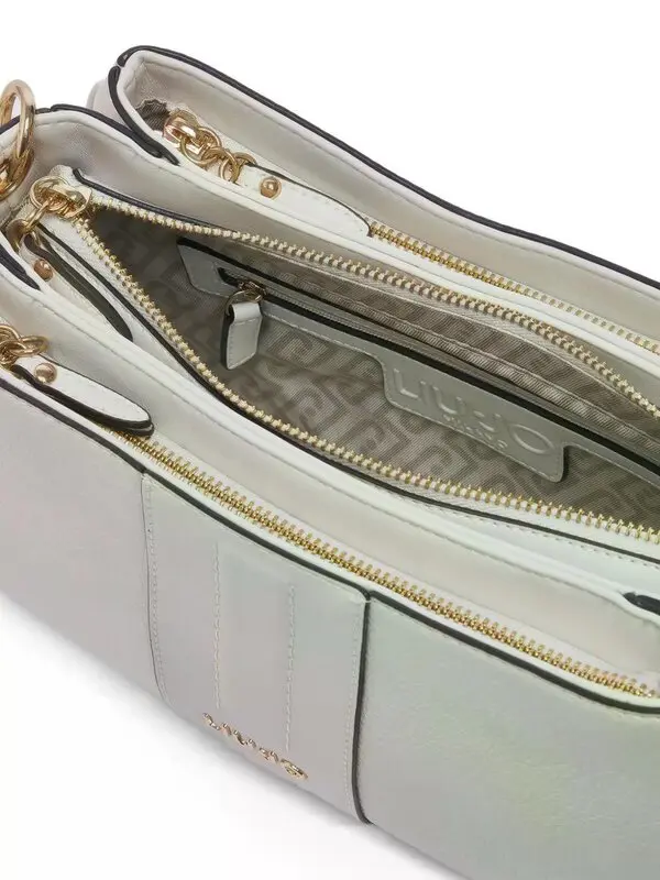 Liu Jo Logo-lettering Shoulder Bag - White
