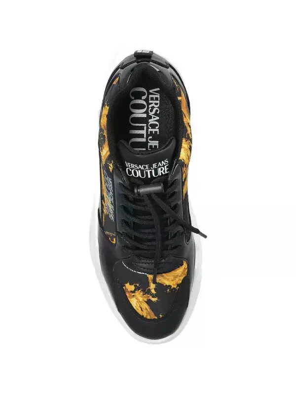 Versace Barocco Sneakers - Black