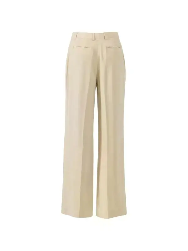 JACOB LEE Pleated Wide-leg Trousers
