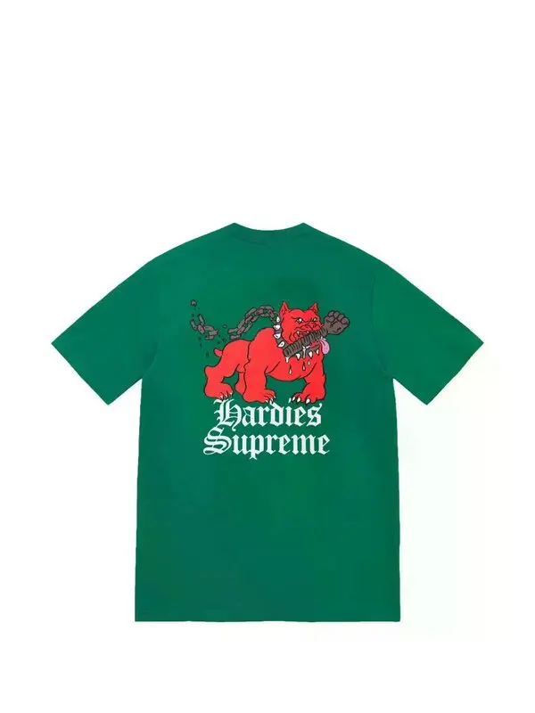 Supreme Graphic Print T-shirt - Green