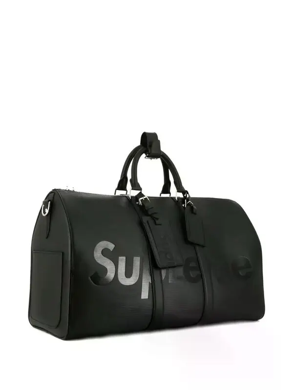 LOUIS VUITTON X Supreme Keepall Travel Bag - Black