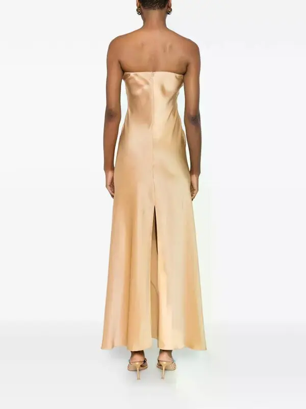 FORTE_FORTE Strapless Maxi Dress
