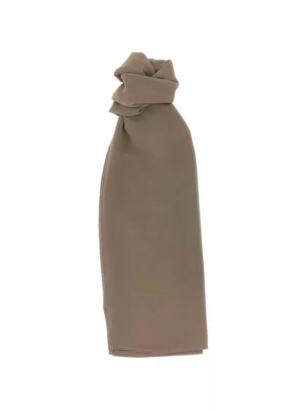 Peserico Side Detail Scarf - Brown