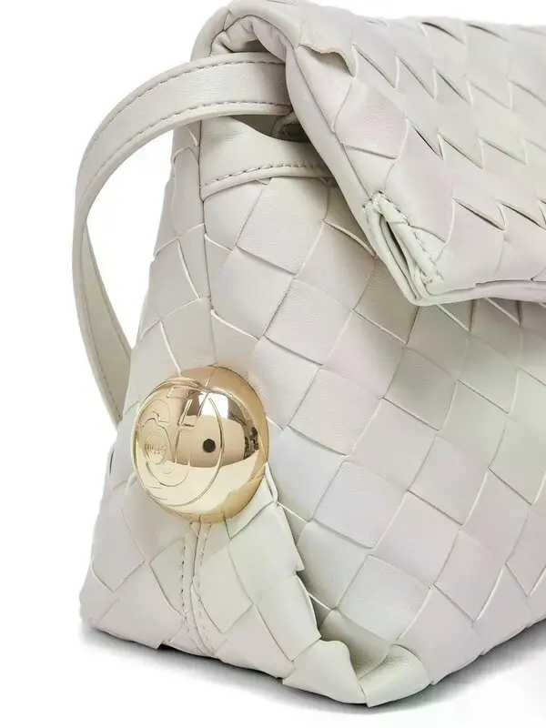 Liu Jo Medium Woven Riccy Bag - White