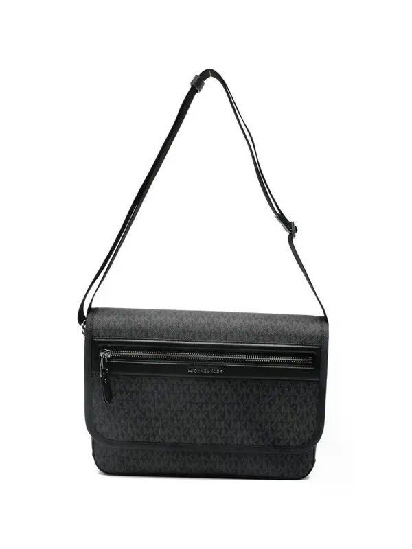 Michael Kors Monogram Laptop Bag - Black