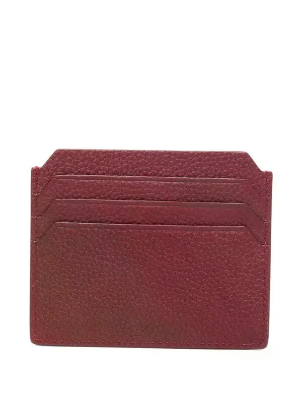 Santoni Logo-print Wallet - Red