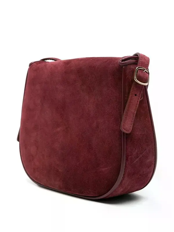 Santoni Buckled Leather Shoulder Bag