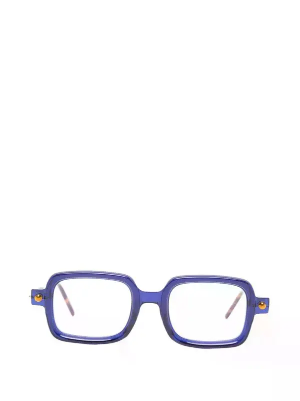 KUBORAUM P2 Square-frame Glasses - Blue