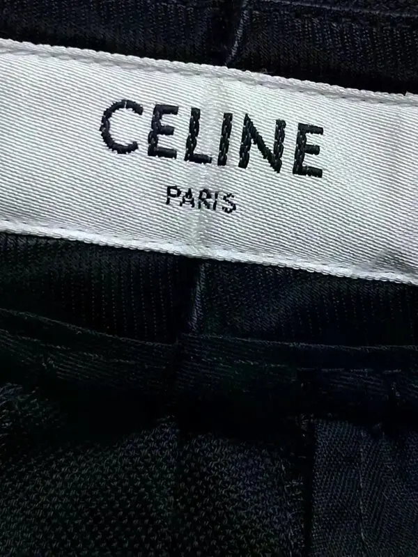 Celine Pleated Tapered Trousers