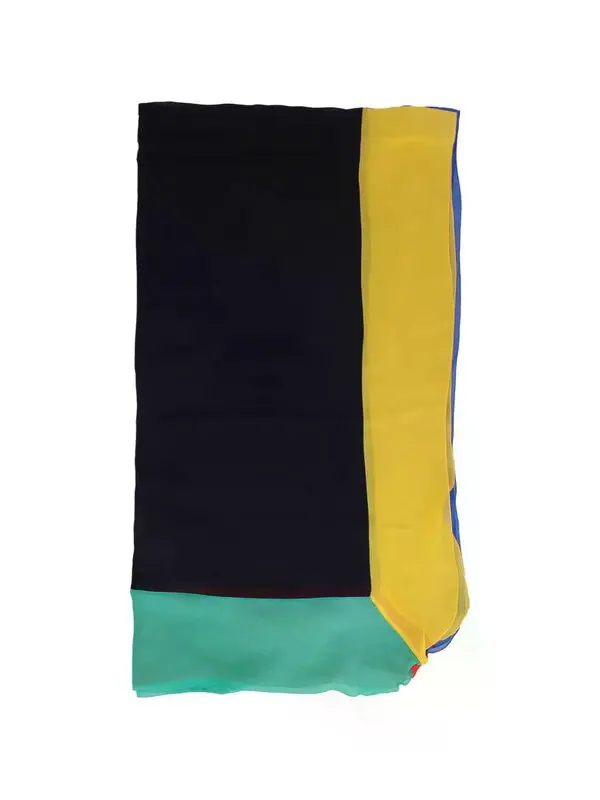 Vintage Colour-block Scarf