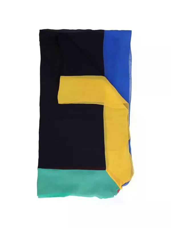 Vintage Colour-block Scarf