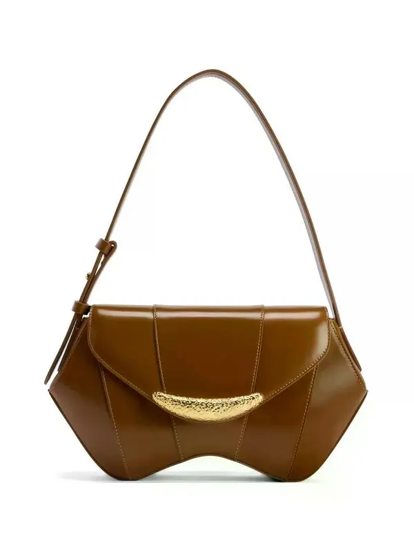 GIUSEPPE ZANOTTI Gz Day And Night Embellishment Shoulder Bag - Brown