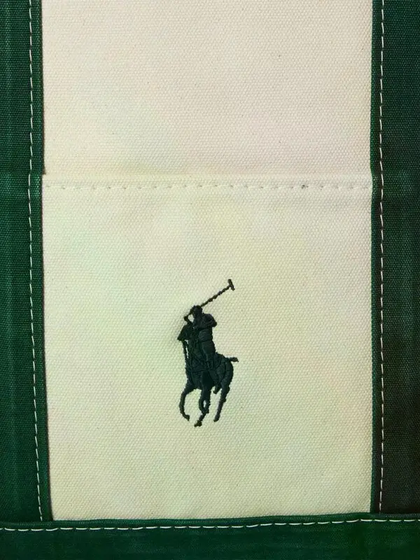 Polo Ralph Lauren Big Pony Logo-embroidered Tote Bag - Neutrals