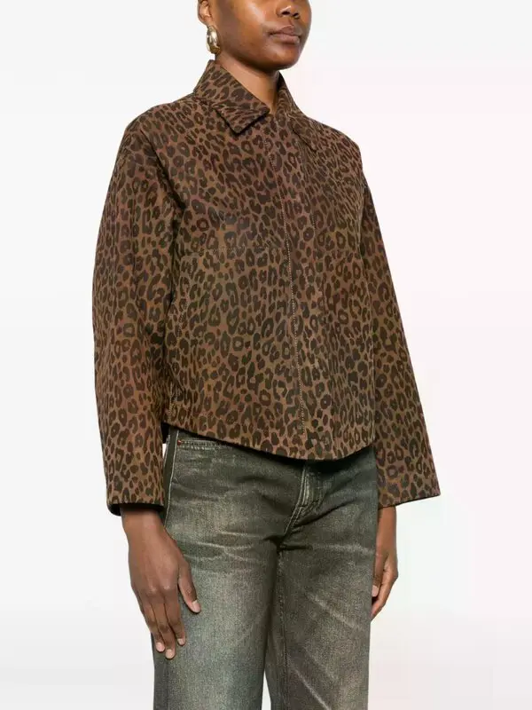 SALVATORE SANTORO Animal-print Jacket