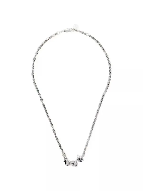 STOLEN GIRLFRIENDS CLUB Pierced-bow Necklace - Silver