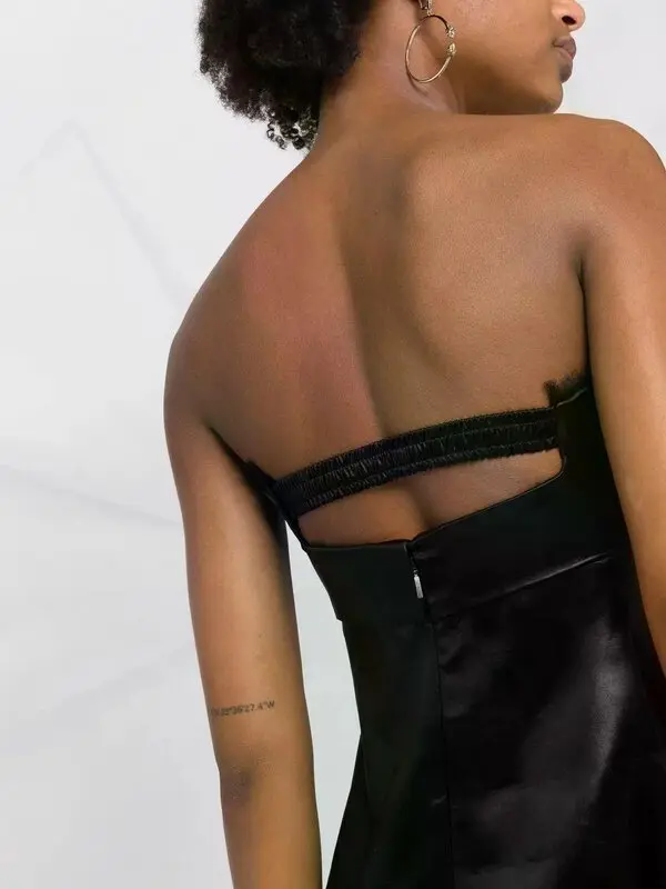 Saint Laurent Strapless Mid-length Dress
