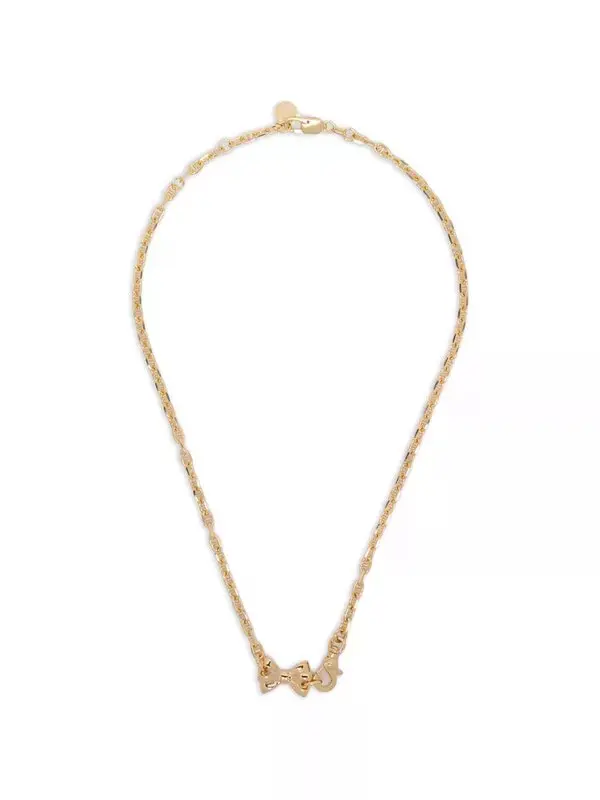 STOLEN GIRLFRIENDS CLUB Pierced-bow Necklace - Gold