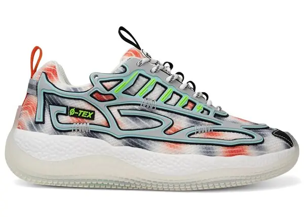 JOHN GEIGER 004 What The Sneakers - White/ice/red Glow