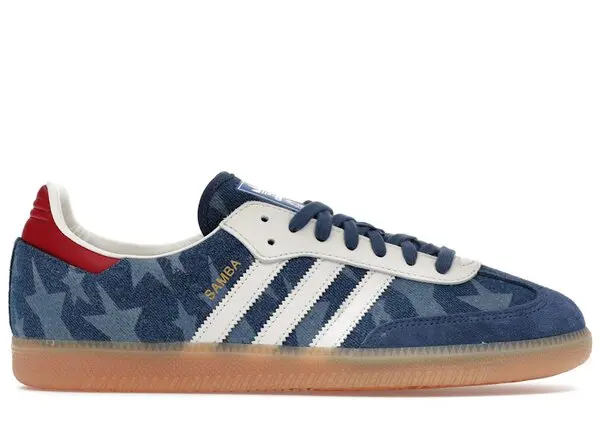 Adidas Samba Og Stars Sneakers - Core White/night Marine
