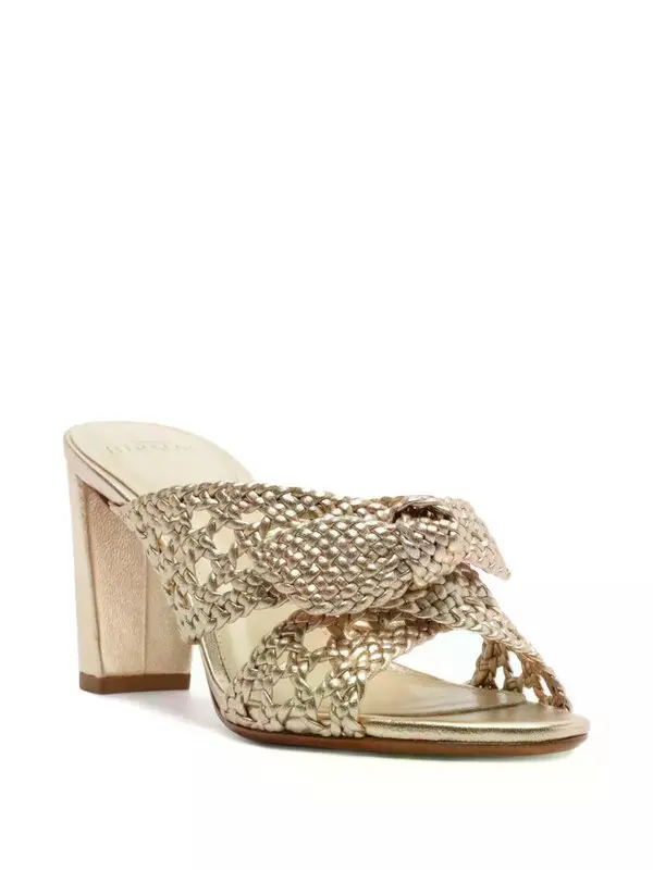 ALEXANDRE BIRMAN Belinda Woven Knot Mules