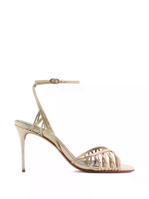 ALEXANDRE BIRMAN Solene Caged Stiletto Sandals
