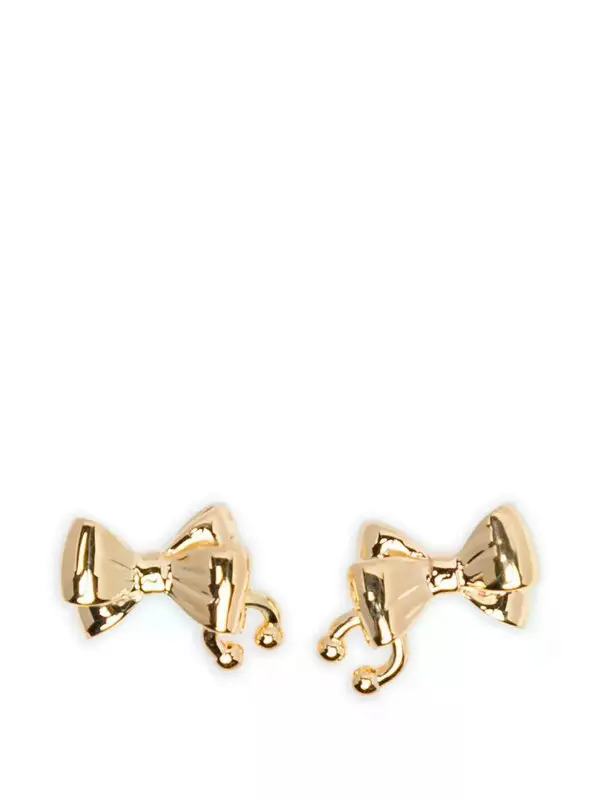 STOLEN GIRLFRIENDS CLUB Bow Pierced Earrings - Gold