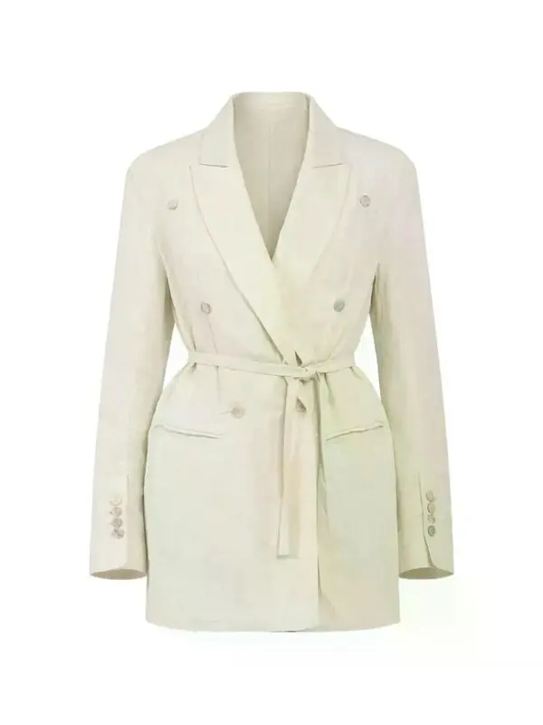 Masnada Belted Double-breasted Jacket