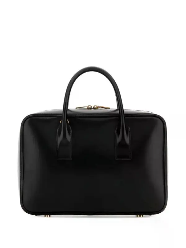 Saint Laurent Sac De Jour Bauletto Leather Tote