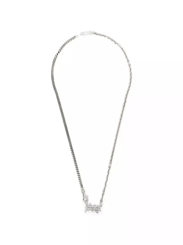 STOLEN GIRLFRIENDS CLUB Heavy Mayhem Necklace - Silver