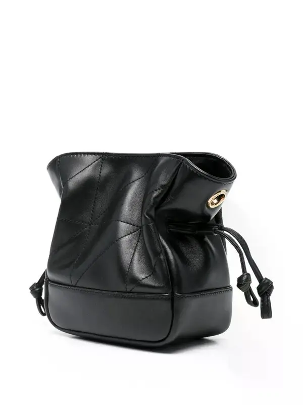 Saint Laurent Mini Jamie Quilted Logo Shoulder Bag