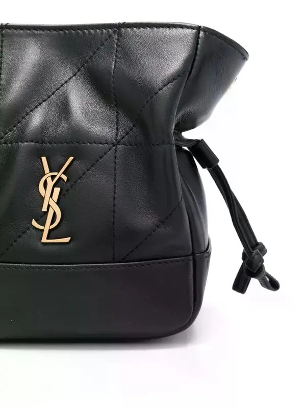 Saint Laurent Mini Jamie Quilted Logo Shoulder Bag
