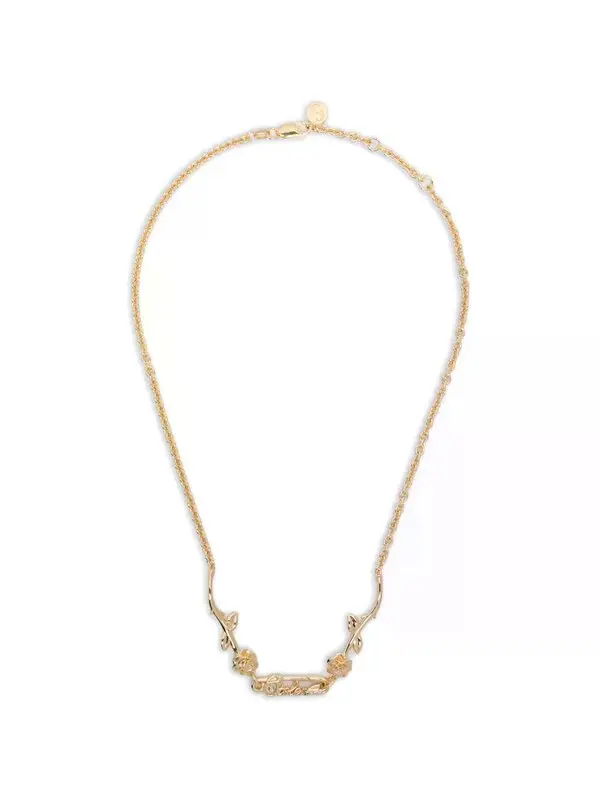 STOLEN GIRLFRIENDS CLUB Rose-pin Necklace - Gold