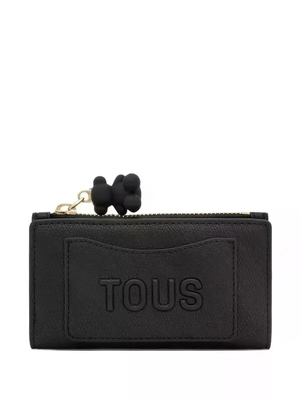 TOUS Small Back To Basics Bear Zip Wallet