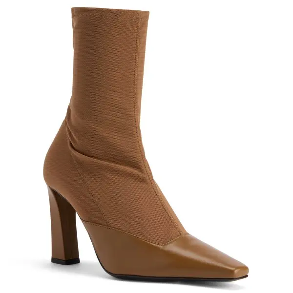 GIUSEPPE ZANOTTI Janie Tights 90 Booties - Light_brown