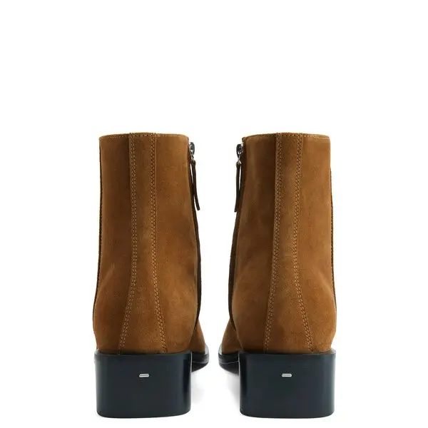GIUSEPPE ZANOTTI Severus Suede Booties - Light_brown