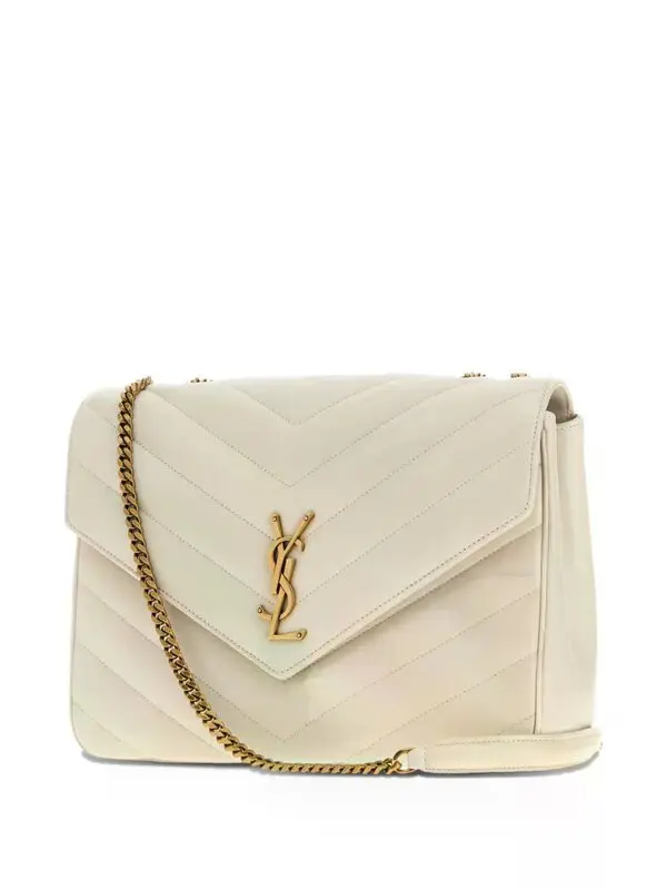 Saint Laurent Chevron-quilted Chain Bag