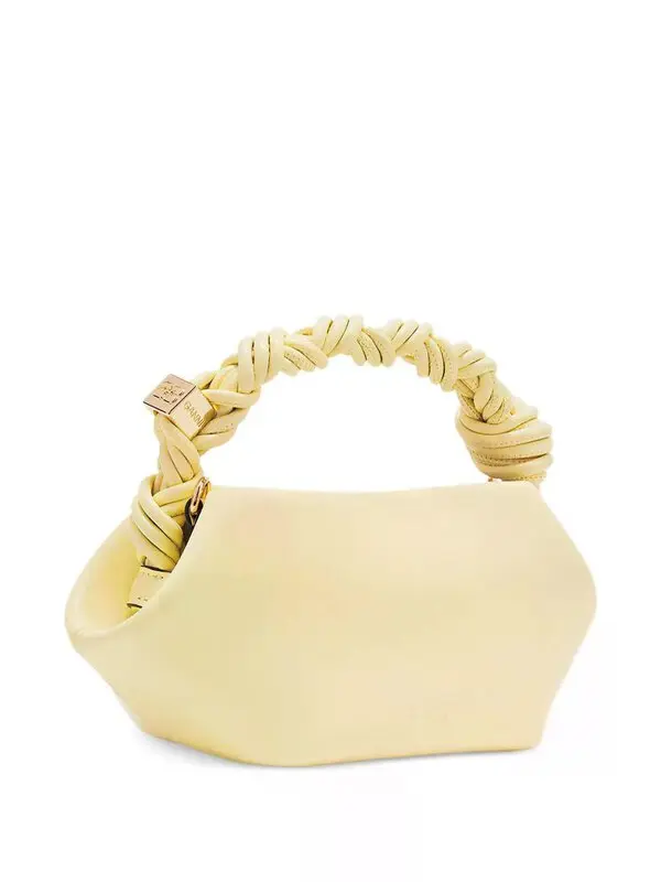 GANNI Braided-handle Satchel - Yellow