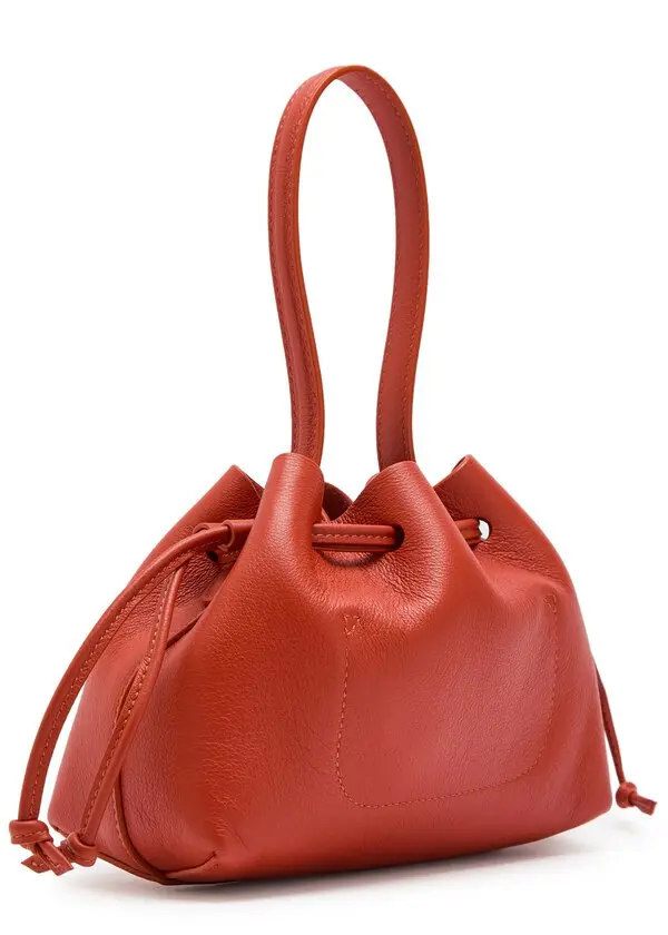 MANSUR GAVRIEL Drawstring Leather Pouch