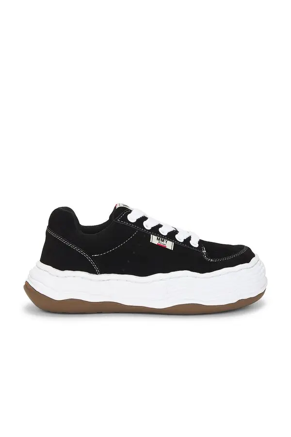 Mihara Yasuhiro Oliver Original Sole Low Top Sneaker - Black