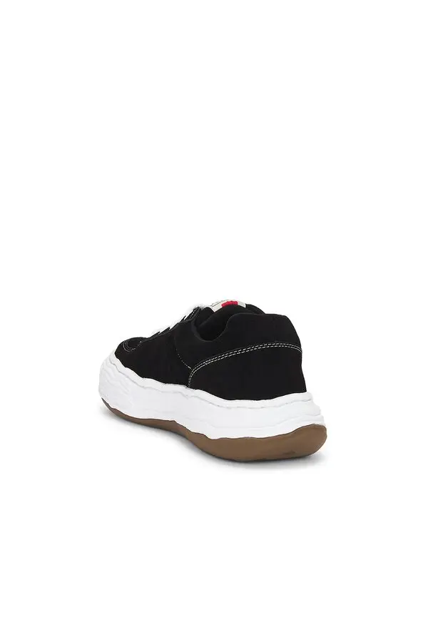 Mihara Yasuhiro Oliver Original Sole Low Top Sneaker - Black