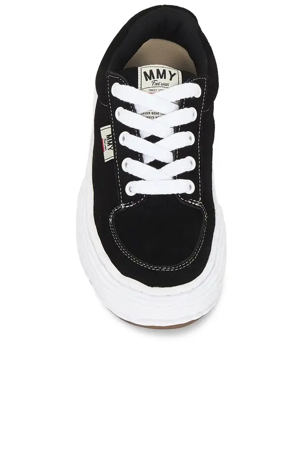 Mihara Yasuhiro Oliver Original Sole Low Top Sneaker - Black