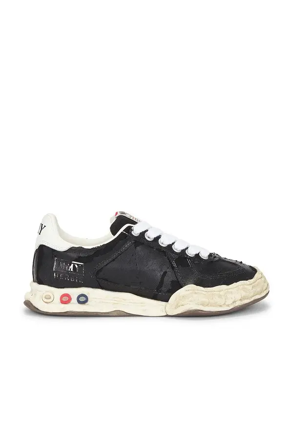 Mihara Yasuhiro Herbie Original Sole Low Top Sneakers - Black
