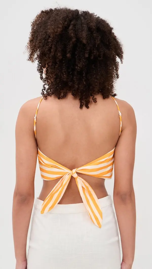 SIMONMILLER Kit Poplin Tie Top