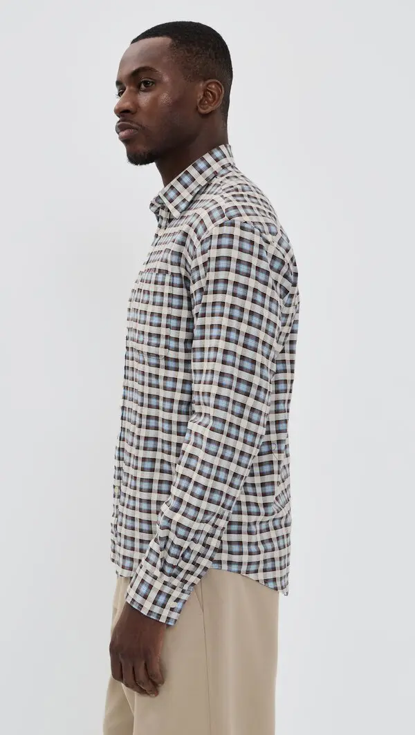 Nn07 Deon Plaid Shirt