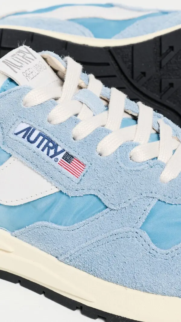 AUTRY Reelwind Low Top Sneakers - White/forget