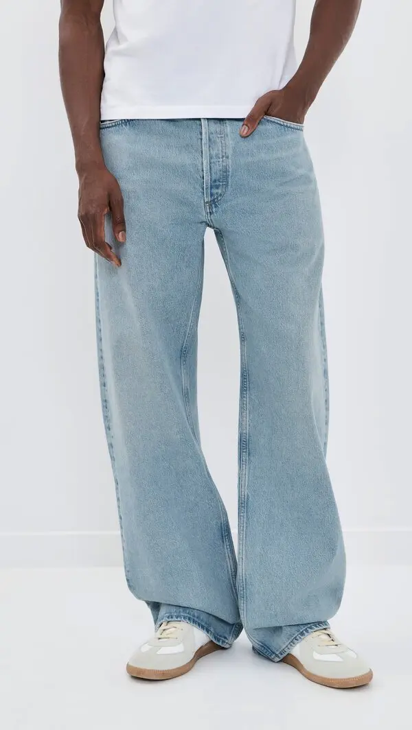 AGOLDE Afton Soft Curve Straight Leg Jeans