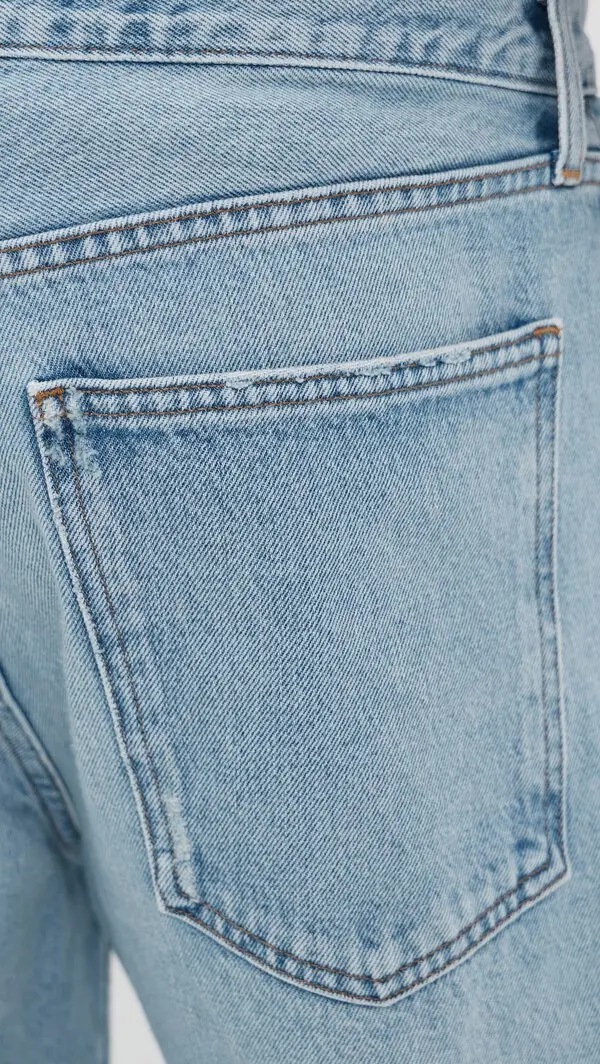 AGOLDE Afton Soft Curve Straight Leg Jeans