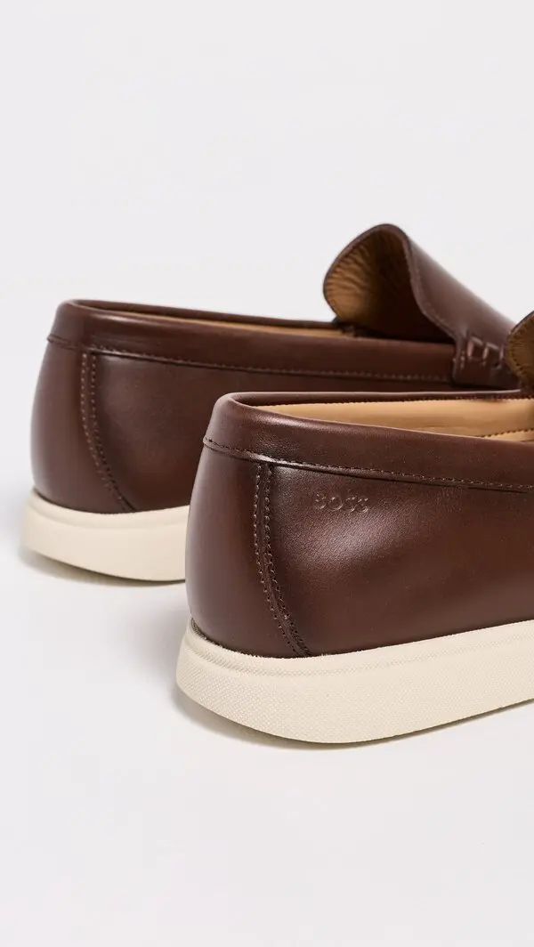 BOSS Sienne Loafers - Medium Brown