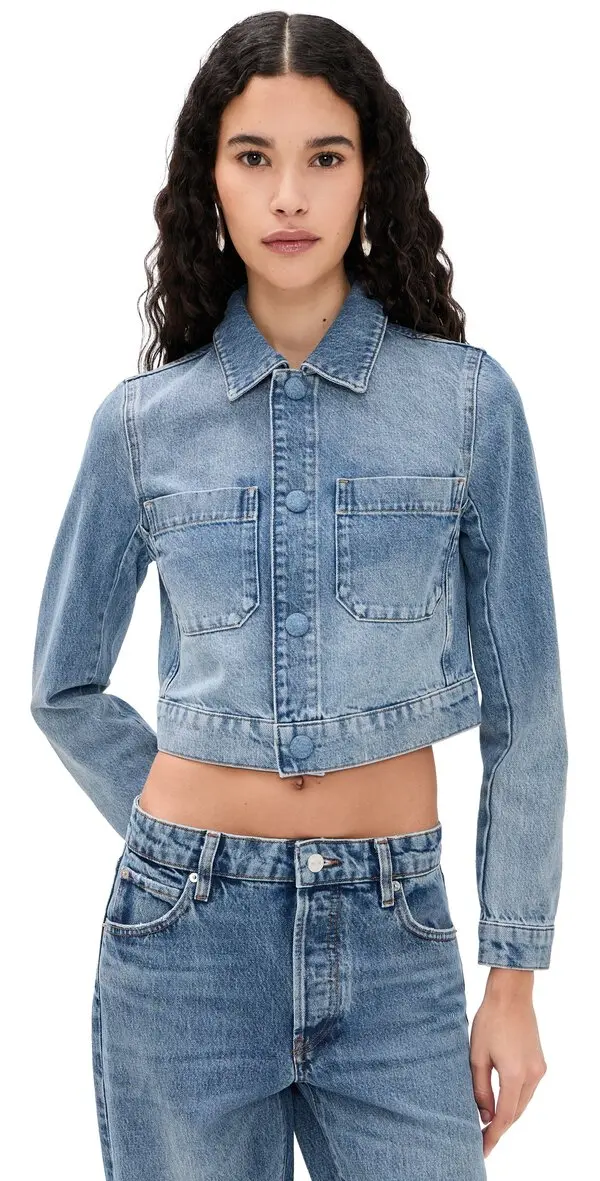 FRAME The Small Denim Jacket